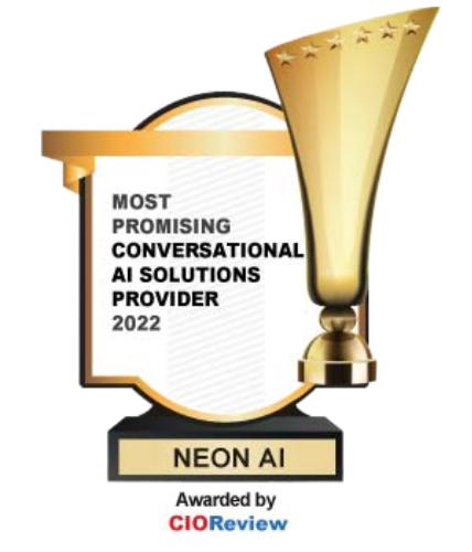 Most Promising Conversational AI Solutions Provider 2022 - Neon AI