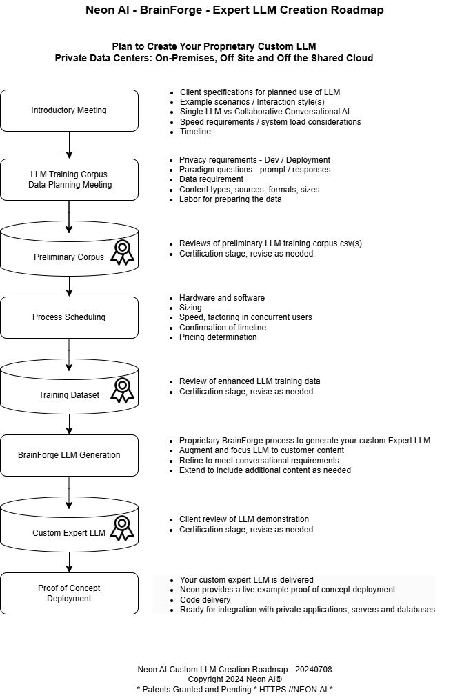 BrainForge Custom LLM Roadmap - Neon AI
